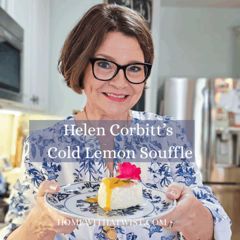 Helen Corbitt’s Cold Lemon Souffle | Home with a Twist